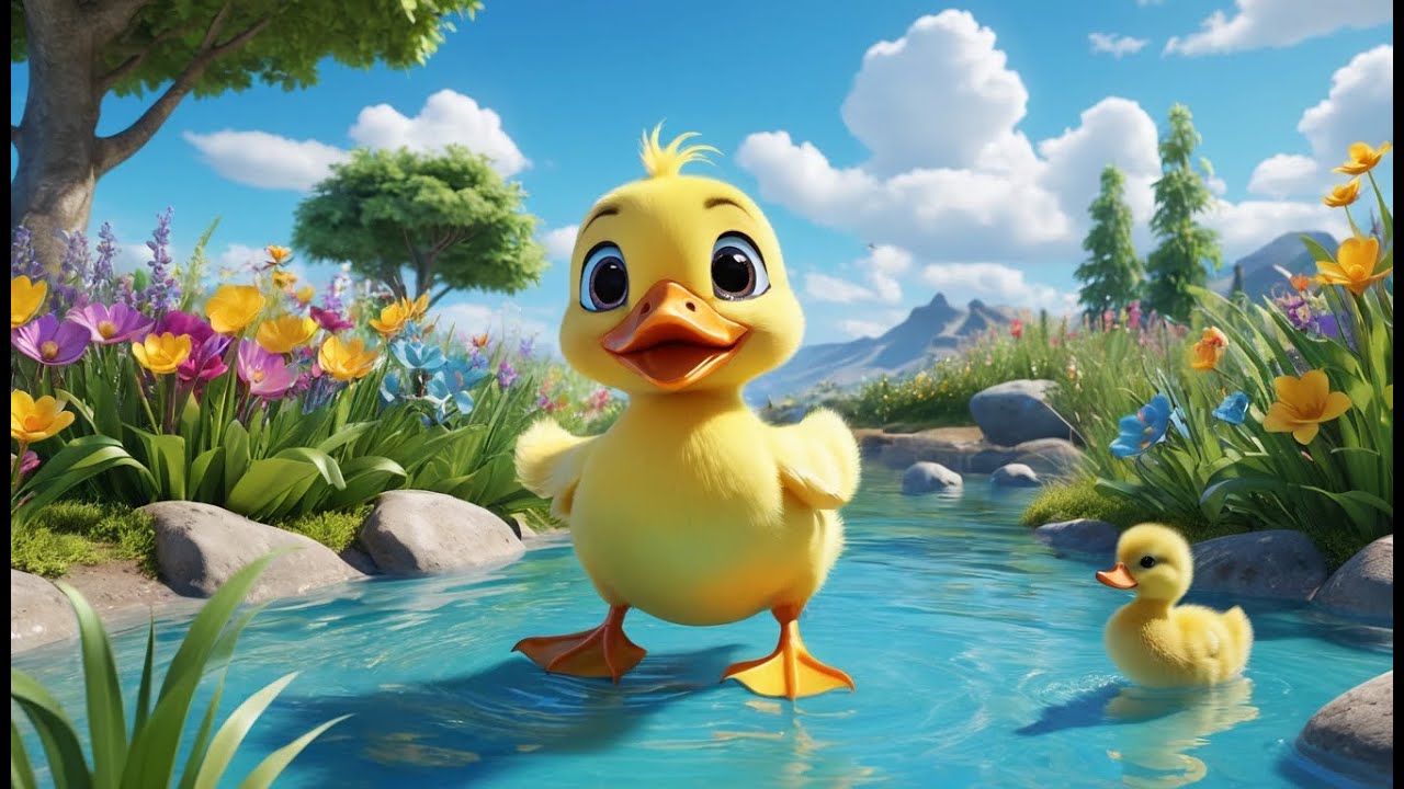 Baby Duck Quack Quack Quack | Fun Baby Duck Song for Kids | Quacking ...