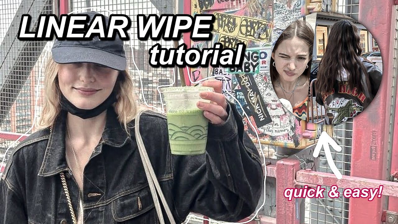 LINEAR WIPE tutorial- after effects - YouTube