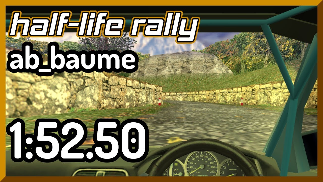 Half-Life Rally - ab_baume 1:52.50 - YouTube
