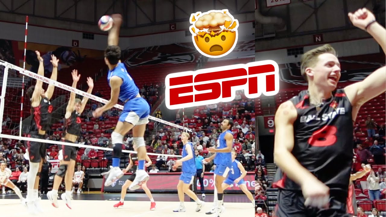 The Volleyball Rally That BROKE ESPN 🤯 - YouTube