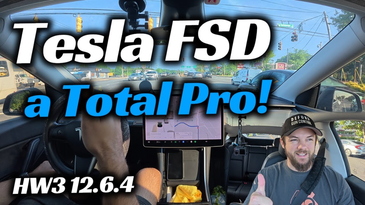 Tesla Model Y on FSD Helps Me Navigate a New Area! | FSD 12.6.4 HW3 ...