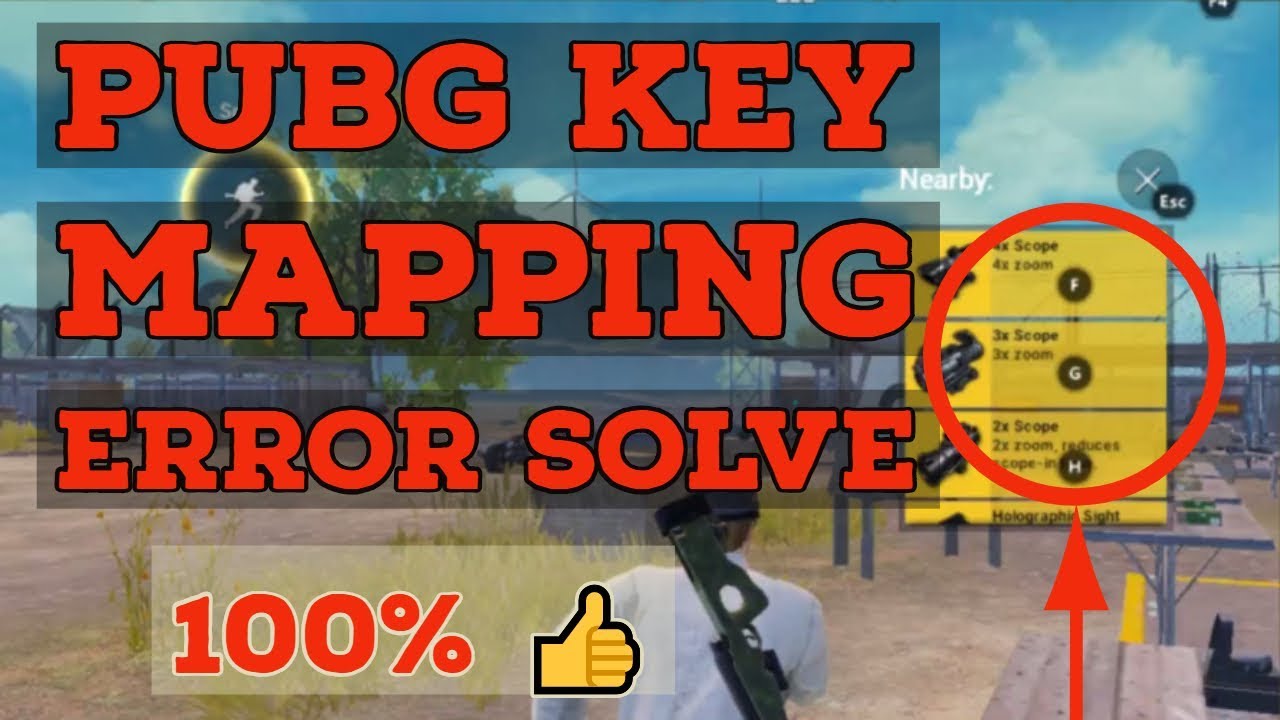 Pubg key mapping solve 100% tencent gaming buddy key mapping error ...