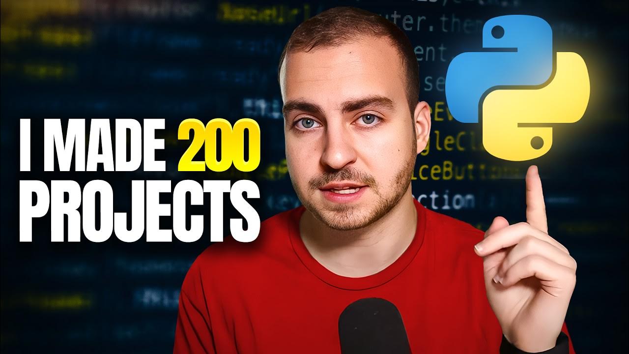 I Made 200 Python Projectshere Are My 5 Favorites - Youtube