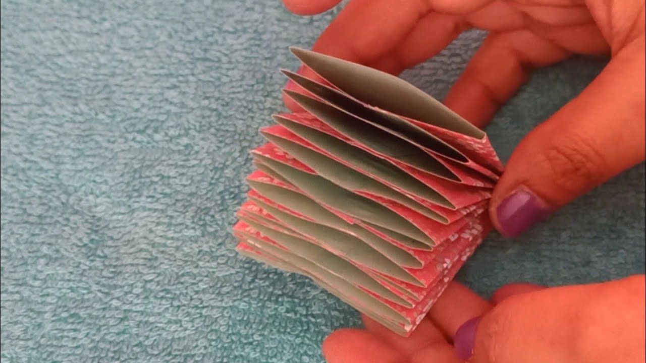 Mini paper wallet //paper craft //DIY - YouTube