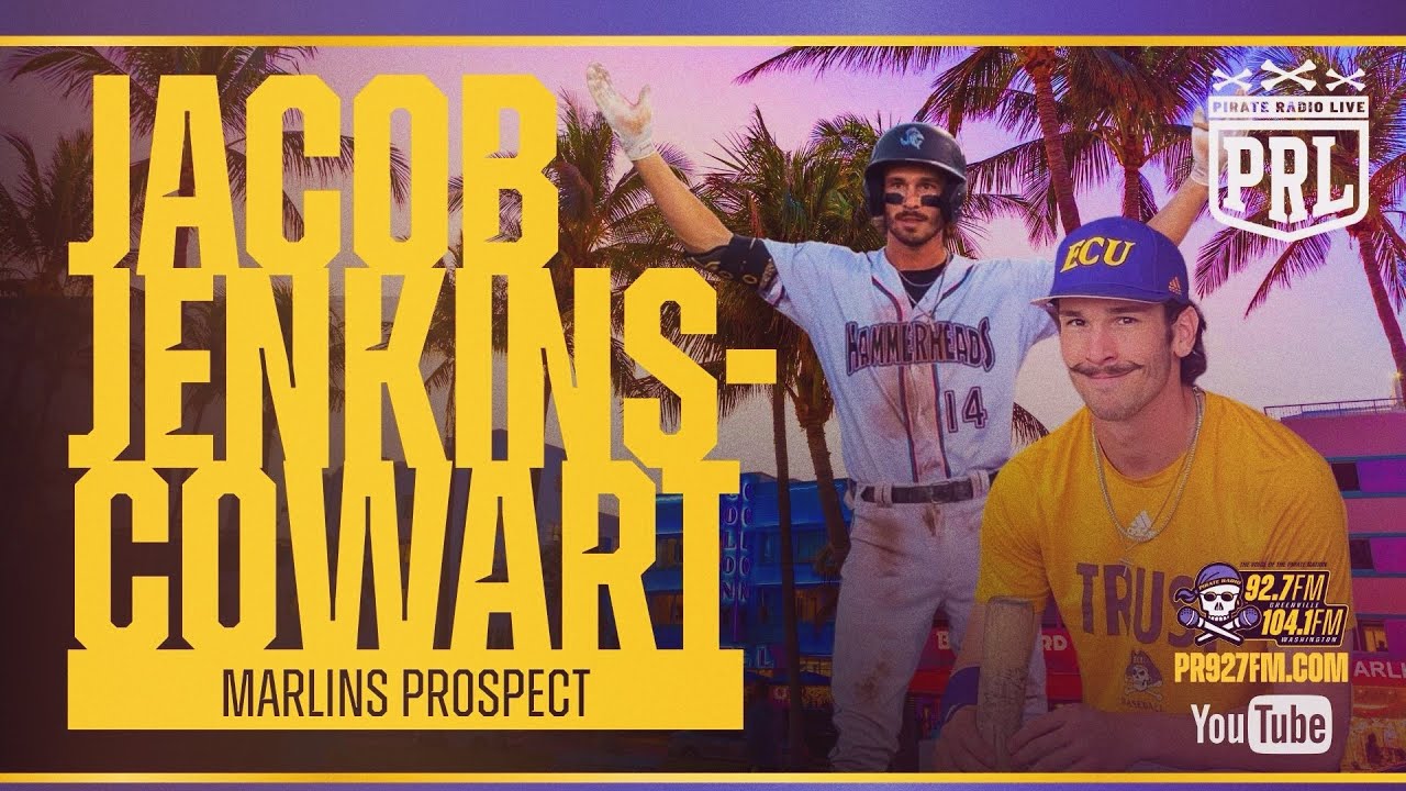 ECU Baseball Alumni Jacob Jenkins-Cowart joins PRL to discuss his ...