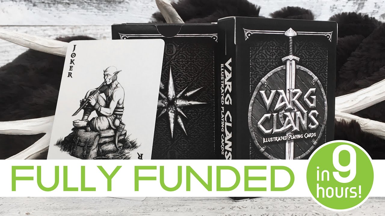 Varg Clans: Illustrated Playing Cards Kickstarter Video - YouTube