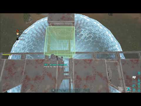 Ark How To Build The Vault Cage Around Towers - YouTube