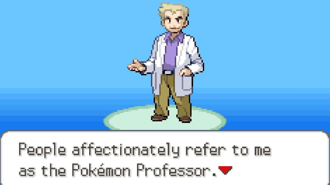 Is Professor Oak Actually A Professor? | Pokemon Radical Red - YouTube