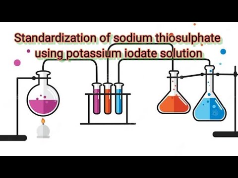 Standardization of sodium thiosulphate using potassium iodate solution ...