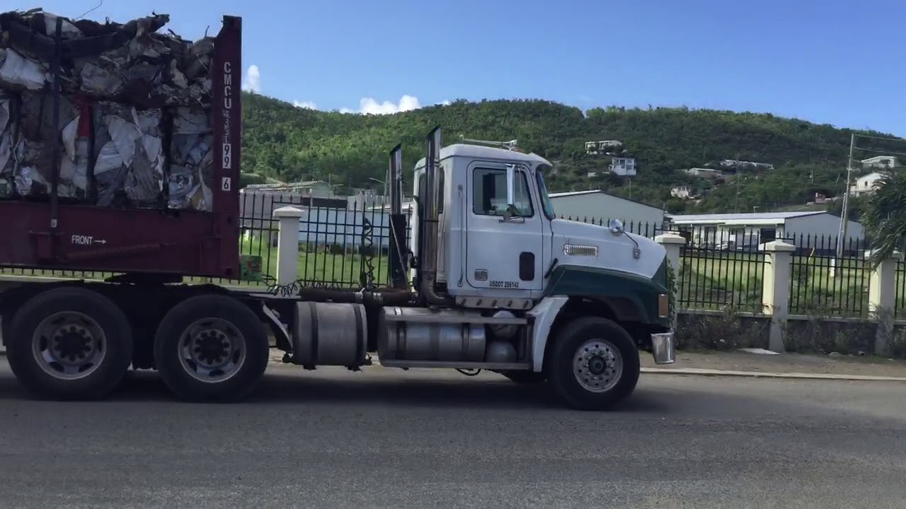 Challenger Transport Running Scrap Metal - YouTube