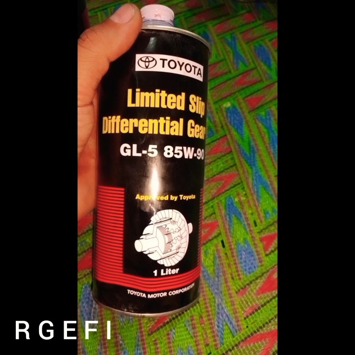 TOYOTA BACK LIMITED SLIP DIFFERENTIAL GEAR OIL GL-5 85W-90 08885-81936 ...
