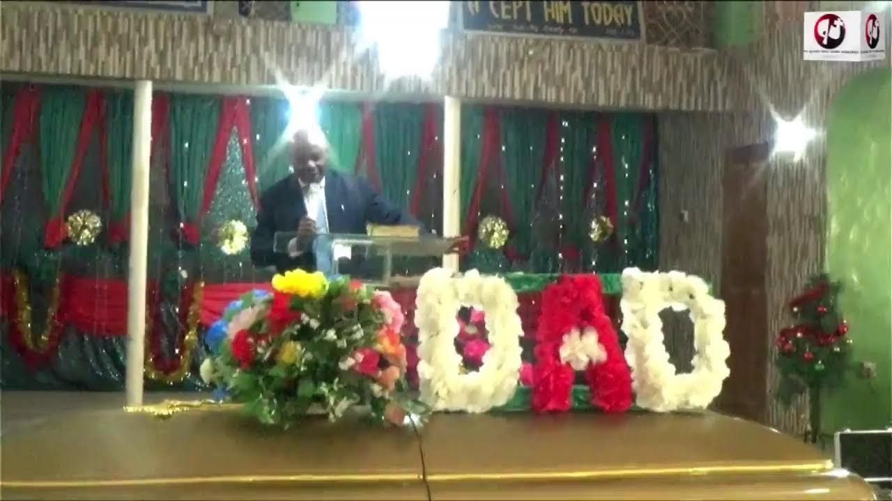 CHURCH BURIAL SERVICE OF PA DEACON OLADIPUPO OLUWOLE STEPHEN AYINDE ...