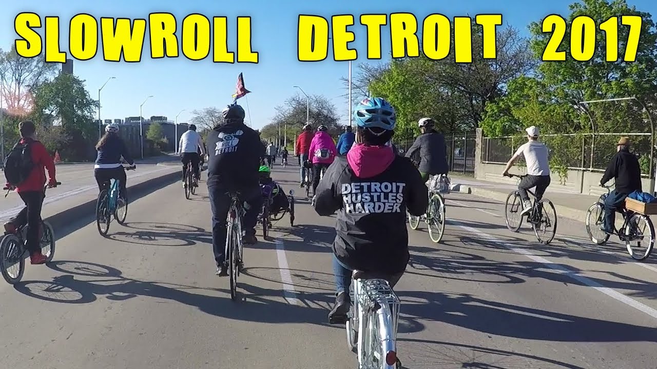Detroit Slow Roll | West Riverfront (May 8th, 2017) - YouTube