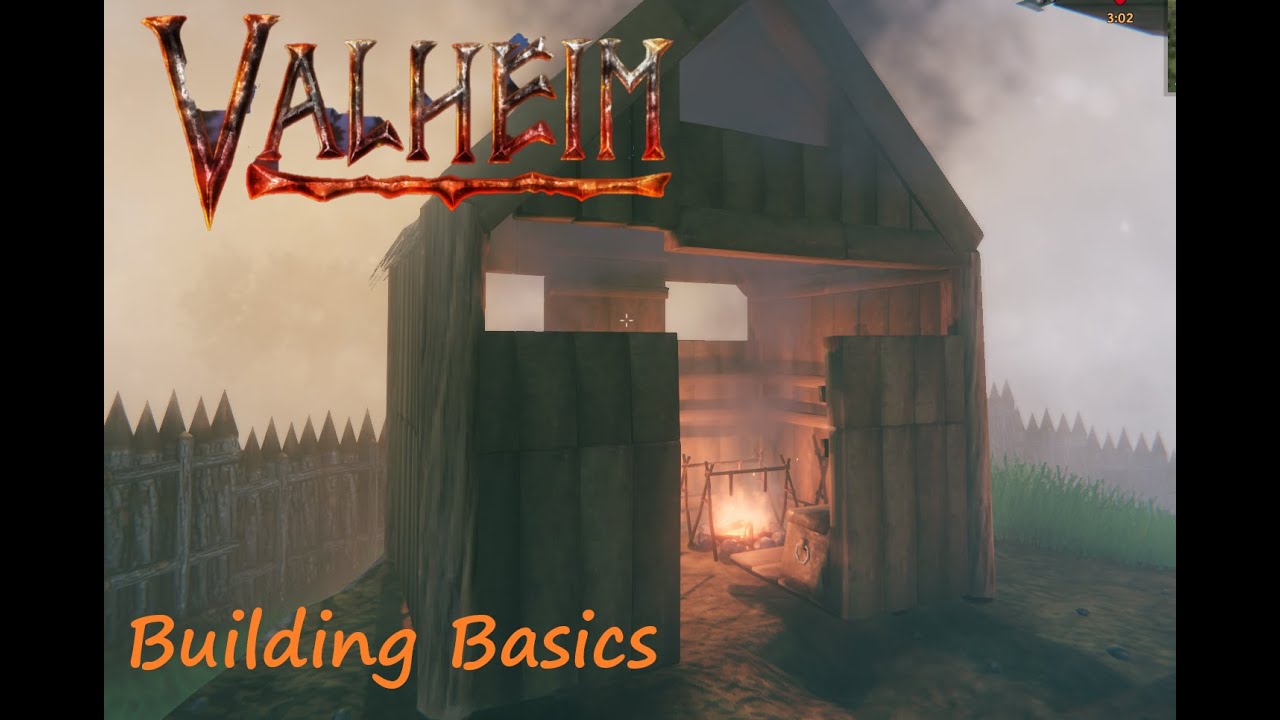 Valheim Building Basics, The Cooking Room - YouTube