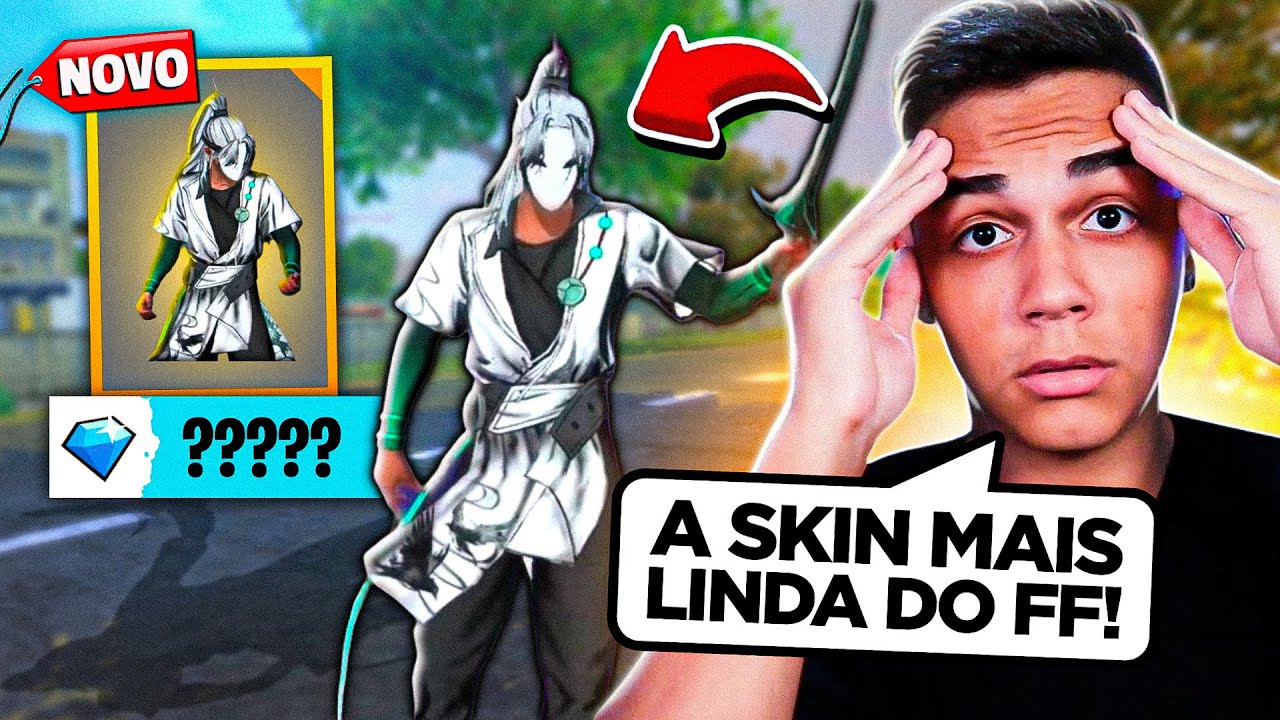 REAÇÃO DO FREITAS AO RECEBER NOVA SKIN LENDÁRIA!!! - free fire - YouTube