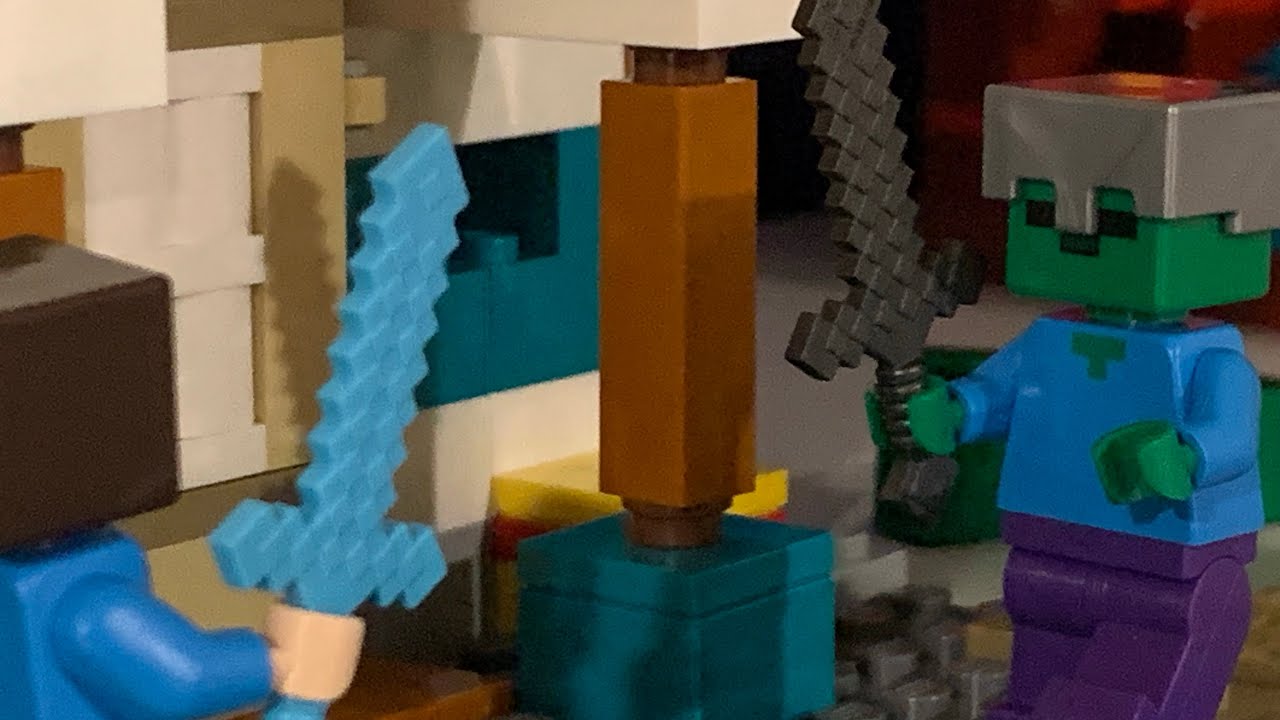 Dimond sword || Lego minecraft stop motion - YouTube