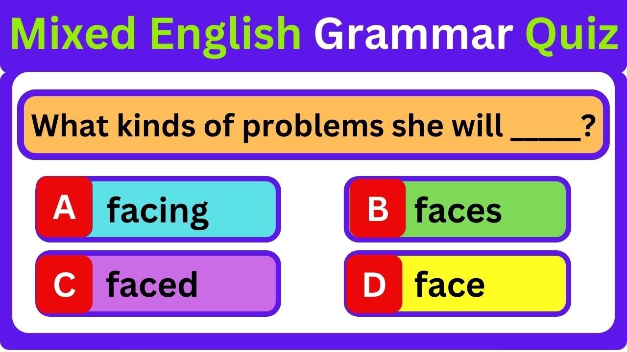 Ultimate English Grammar Quiz | English Grammar Questions And Answers ...