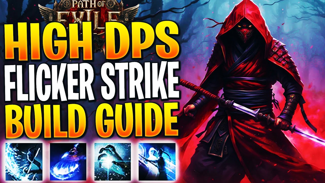 NEW INFINITE DPS FLICKER STRIKE BUILD! POE 2 Invoker Build Guide - YouTube