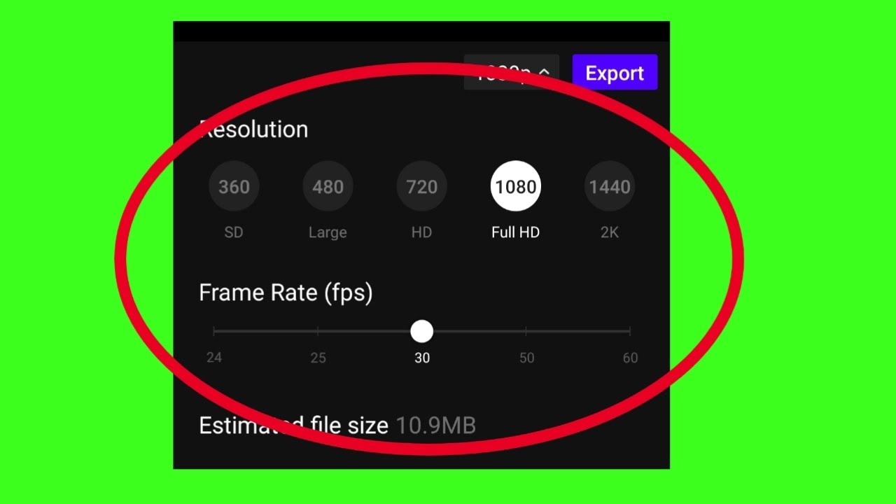 How To Set Video Export Resolution In Vita app in Mobile - YouTube