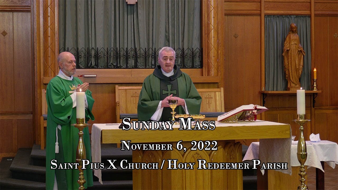 Sunday Mass - November 6, 2022 - YouTube