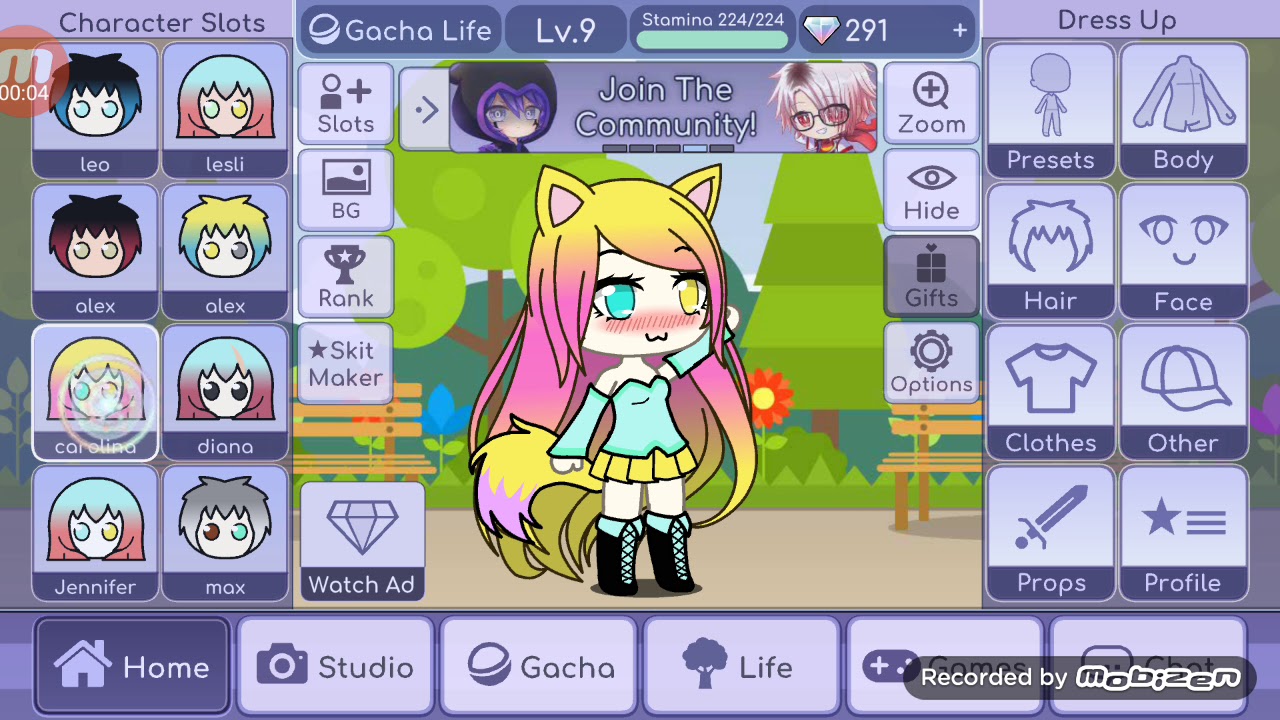 Todas las caras de gacha life que hay - YouTube