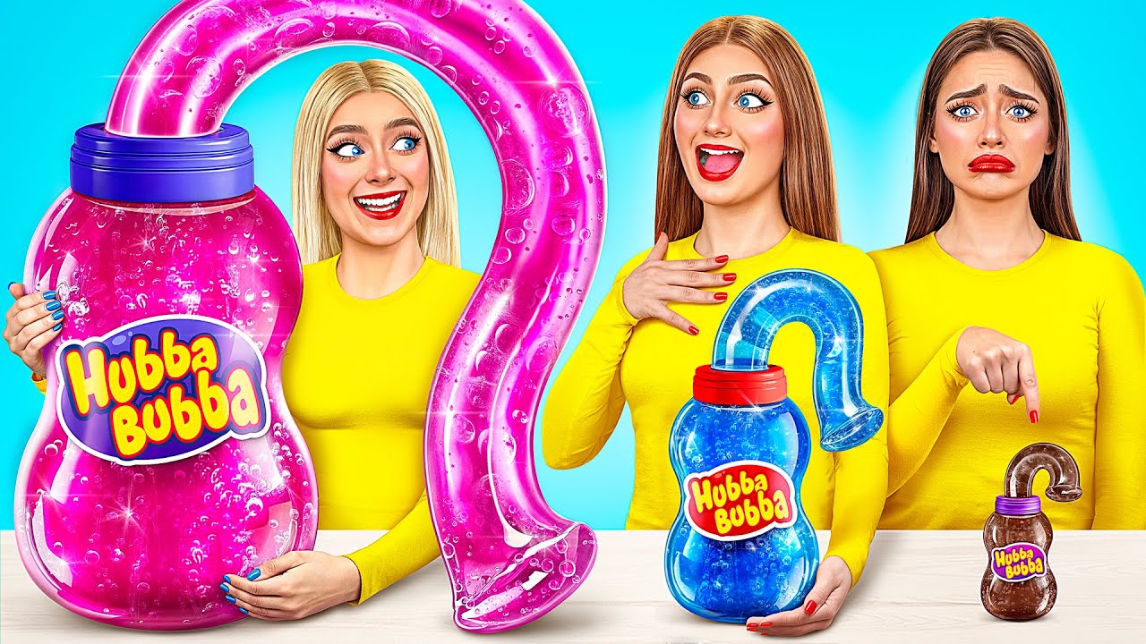 Μεγάλο, Μεσαίο και Μικρό Φαγητό Challenge | Βρώσιμη Μάχη Multi DO ...