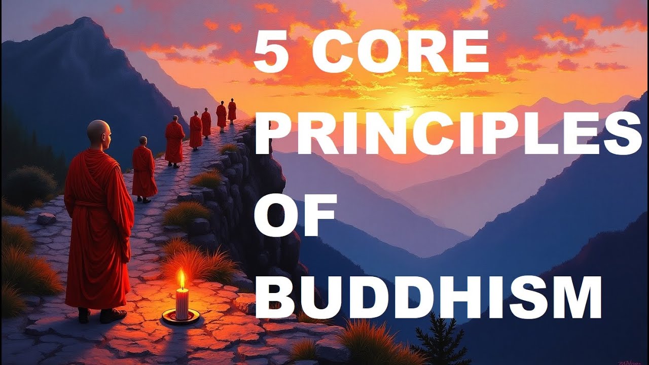 THE 5 CORE PRINCIPLES OF BUDDHISM/BUDDHSIM FOR BEGINNERS/ BUDDHISM IN ...