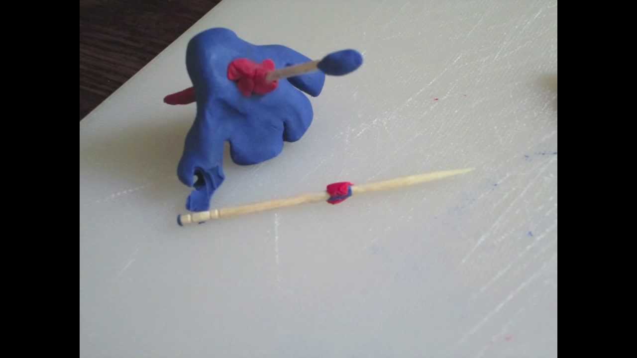Claymation Battle, Toothpick Fight! - YouTube