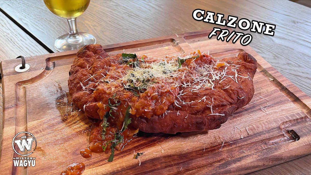 Calzone Frito - Mr. Wagyu - YouTube