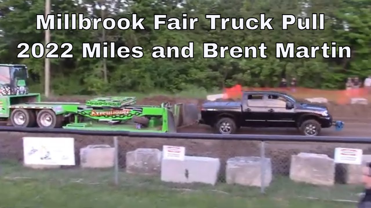 74 Ford and Nissan Titan Pull Millbrook Fair 2022 - YouTube