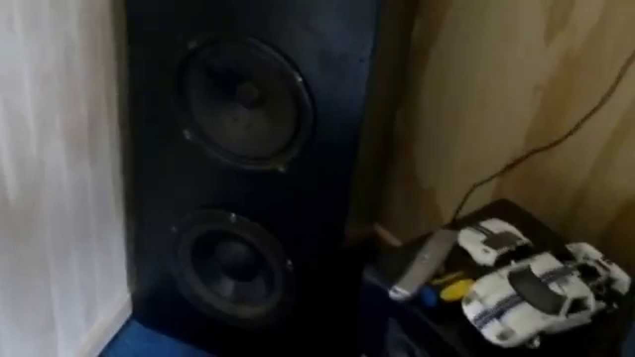 optimus system 719 con cajas acusticas caseras - YouTube