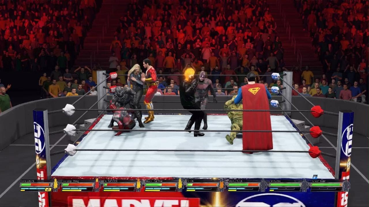 Marvel vs DC Superhero Royal Rumble Male Edition - YouTube