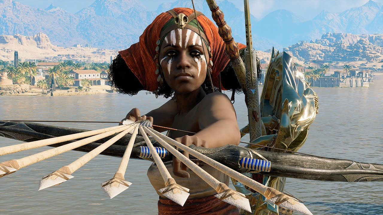 Assassin's Creed Origins Animus Hack i7 8700K GTX 1080ti - YouTube