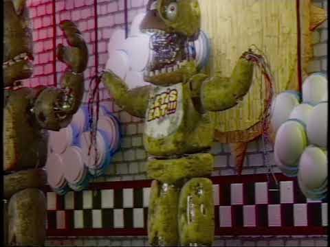 (FNAF/VHS/NON CANON) Withered animatronics movement test - YouTube