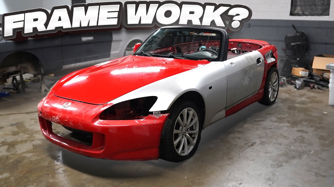 Our Honda S2000 Is Going To Need Frame Work! - Episode 2 - YouTube