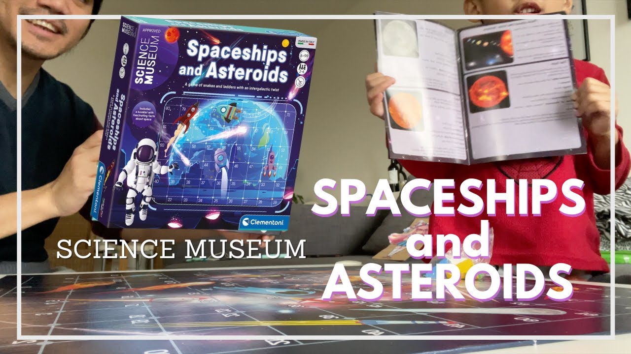 Science Museum Spaceships and Asteroids Board Game | Family Weekend ...