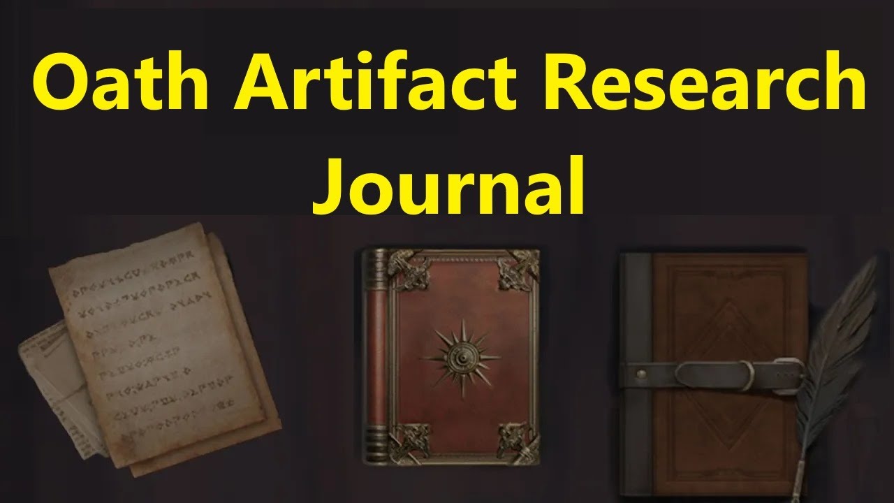 Oath Artifact Research Journal - 27 Ornate Coin - Throne And Liberty ...