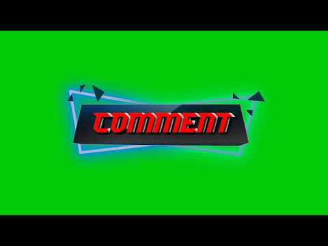 Green screen comment - YouTube