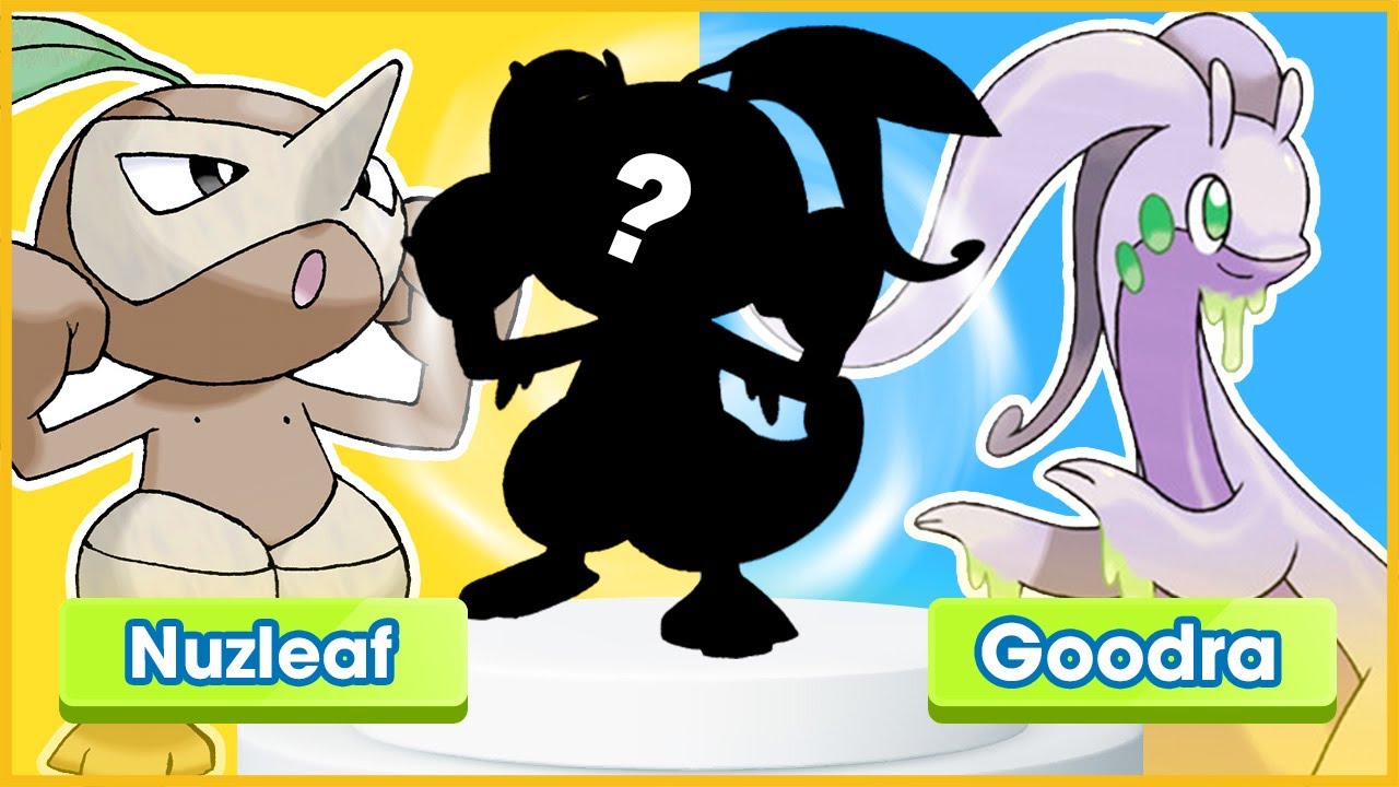 Pokemon Fusion | Nuzleaf + Goodra | pokemon infinite fusion challenge ...