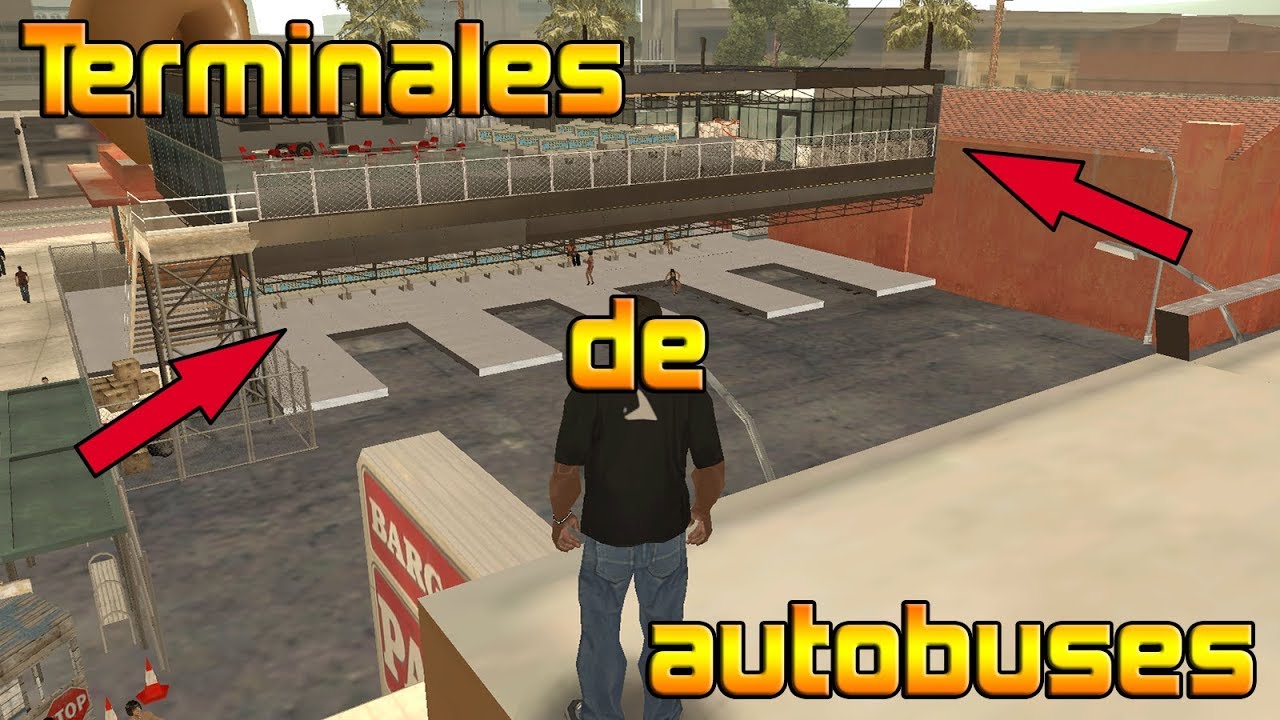 Terminales de Autobuses | GTA San Andreas Mods - YouTube