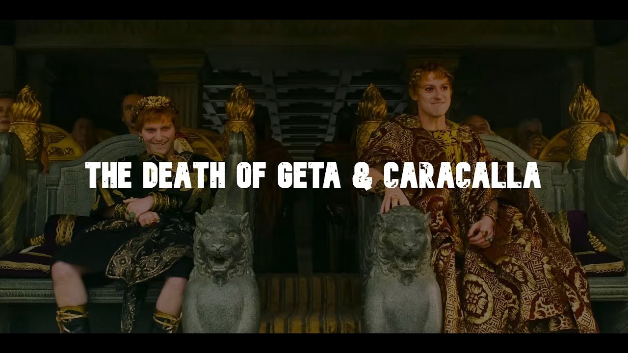 The Twin Emperor's Deaths Scenes (Geta & Caracalla) - Gladiator II ...