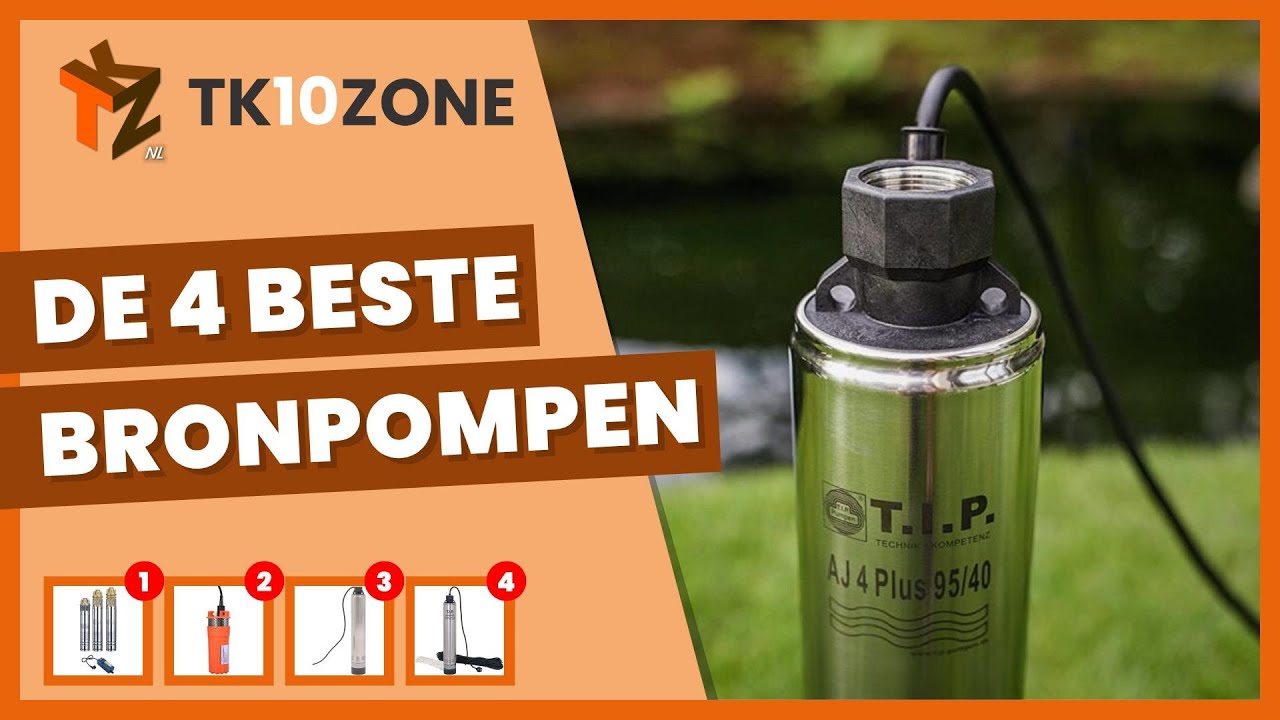 De 4 beste bronpompen - YouTube