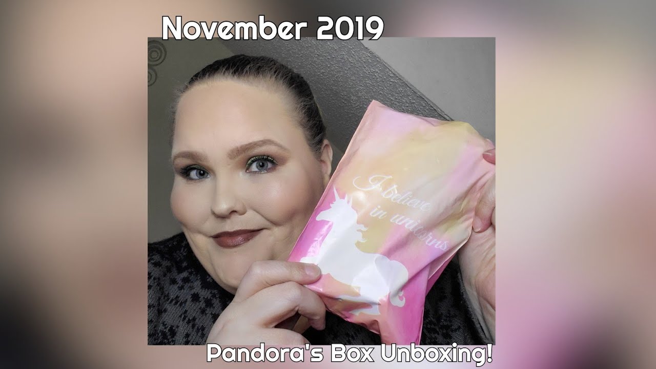 November 2019 Pandora's Box Unboxing! - YouTube