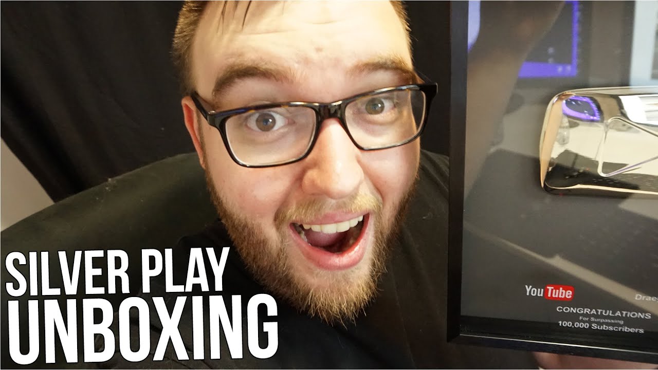 100,000 Subscriber Silver Play Button Unboxing & Room Tour - THANK YOU ...