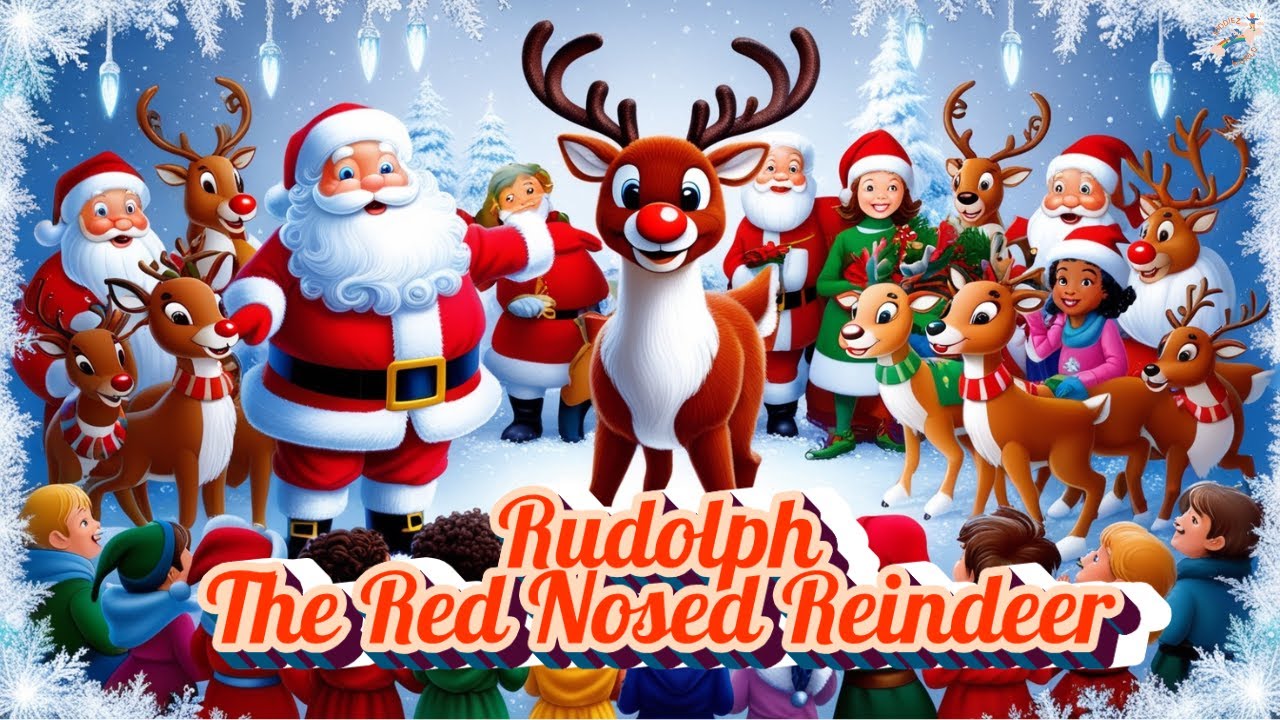 Rudolph the Red-Nosed Reindeer 🦌 | Christmas Kids Song - YouTube