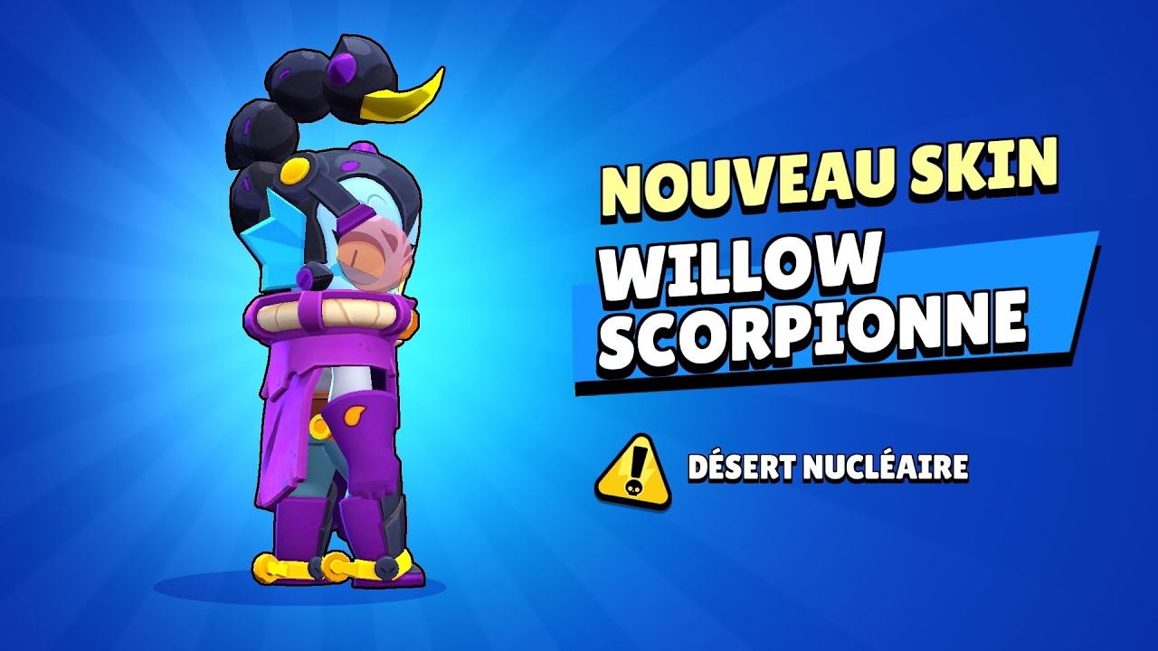 J'achète le skin WILLOW SCORPIONNE !! - YouTube