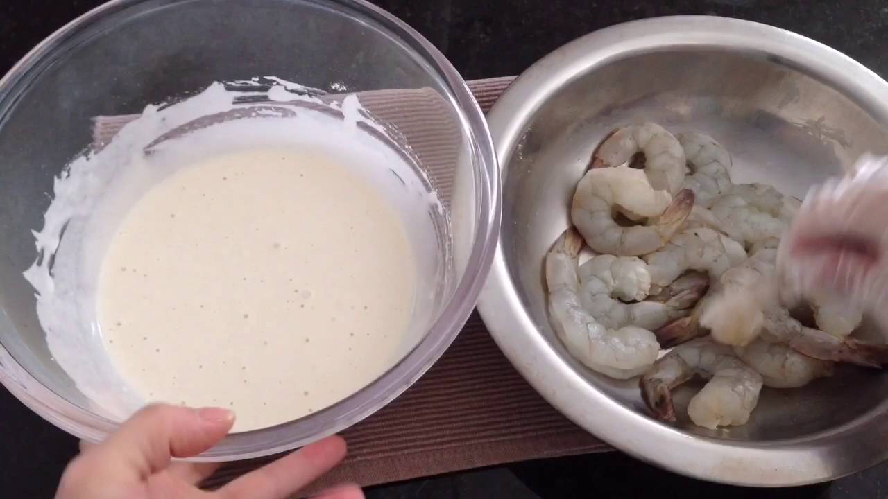 Basic Prawn Fritters Recipe - YouTube
