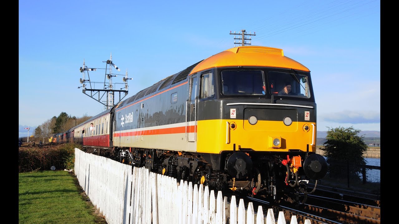 THE RETURN OF SCOTRAIL CLASS 47 47643 AT THE BO'NESS & KINNEIL RAILWAY ...
