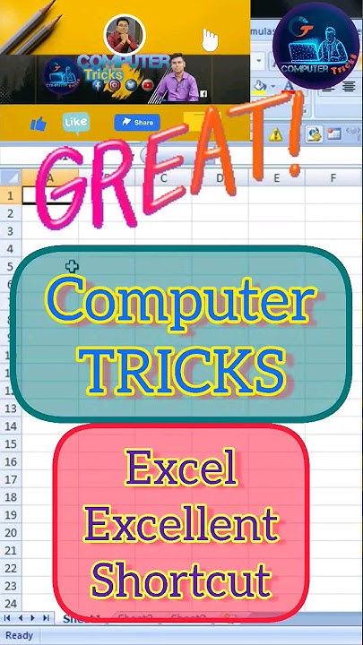 How Enter Continuous Data In Excel One Cell#exceltricks#viral_shorts_2023#@Computer-Tricks0 ...