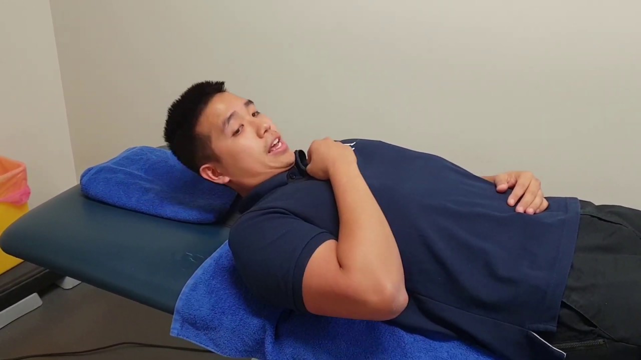 Cervical retraction to improve neck pain from poor posture - YouTube